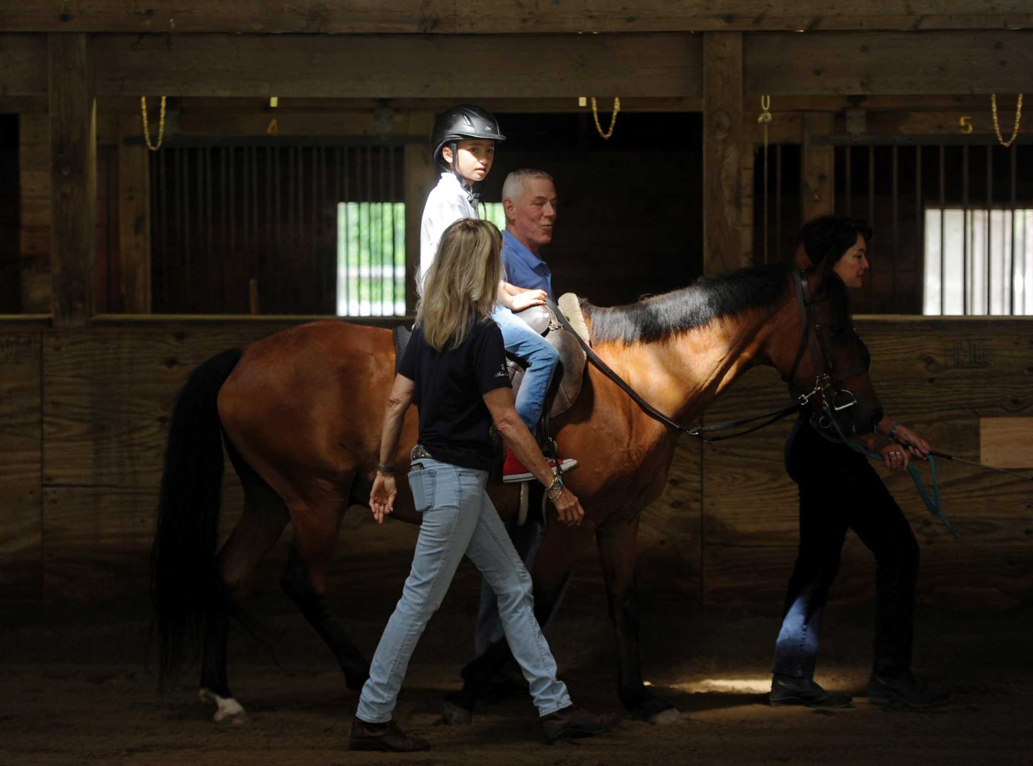 Equestrian program provides therapy for riders with disabilities