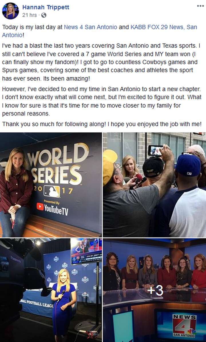 Multiple exits, additions at News 4 WOAI, Fox 29 announced on social media