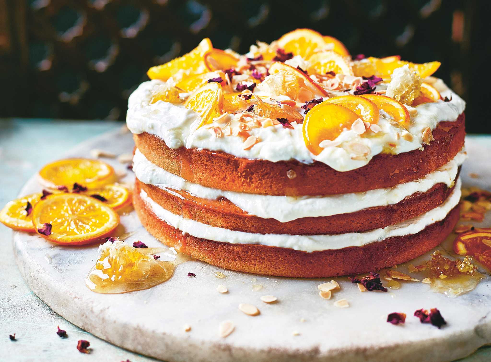 Recipe: Orange Blossom and Honey Cake
