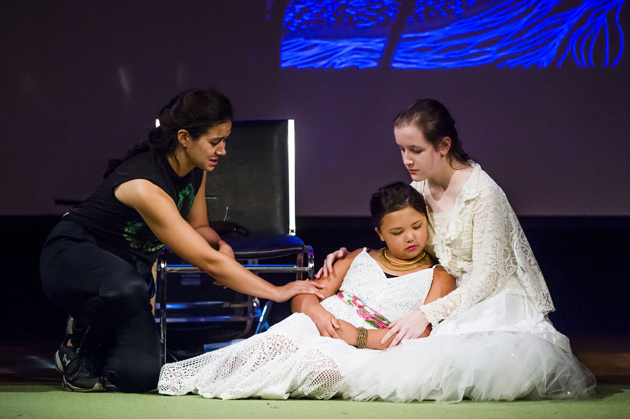 Rehearsal for The Daisy Princess at Grace A. Dow Memorial Library ...