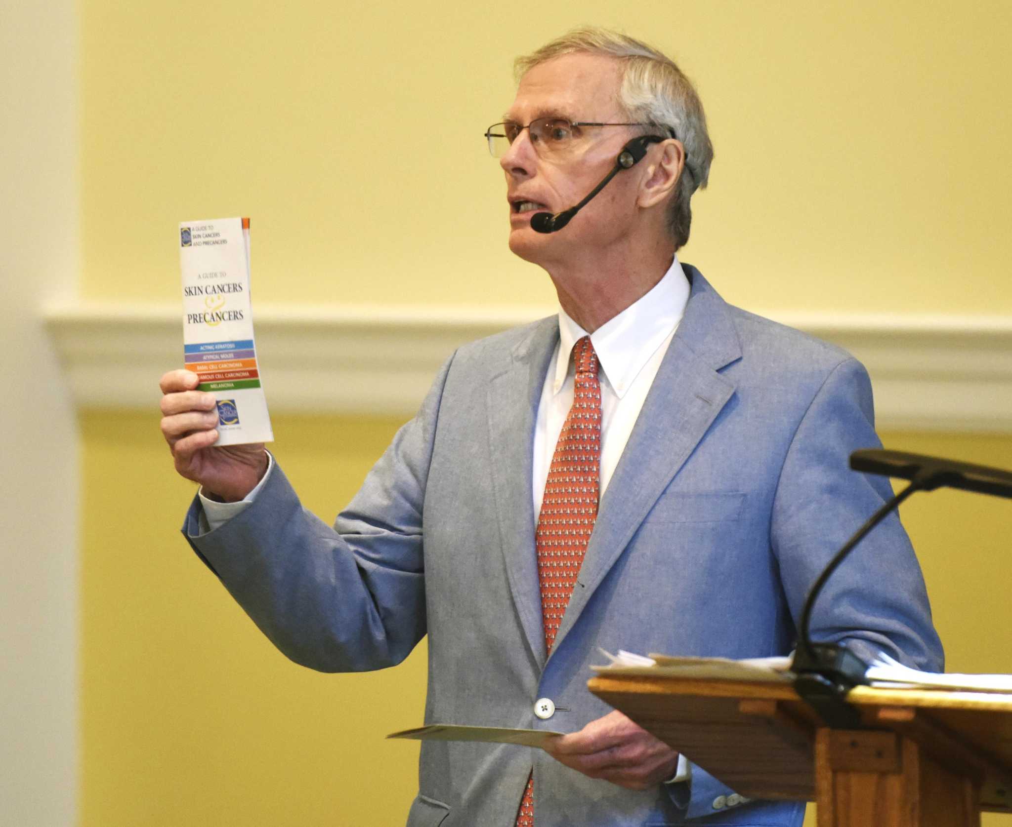 Greenwich dermatologist offers sage advice: Wear sunscreen or else