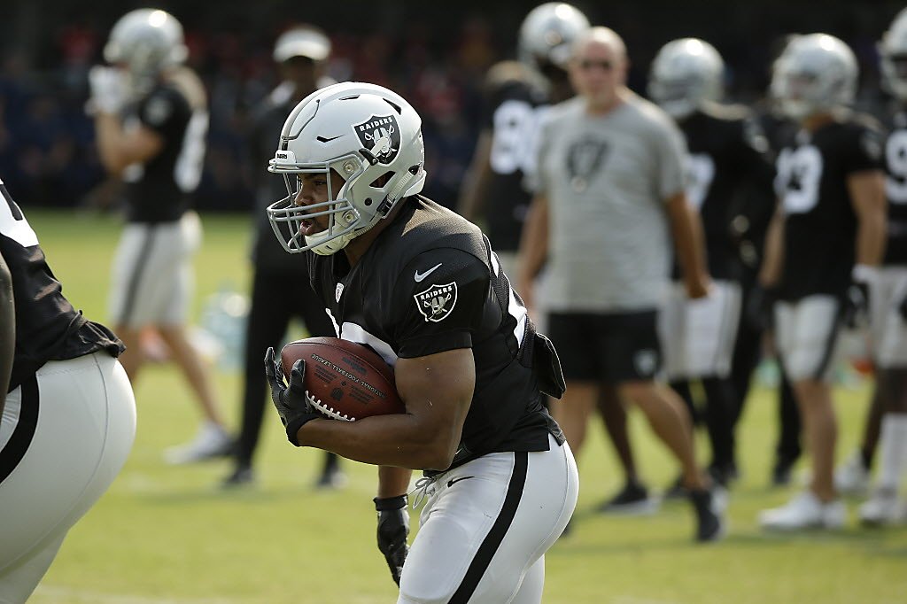 Raiders’ running backs building up to regular season