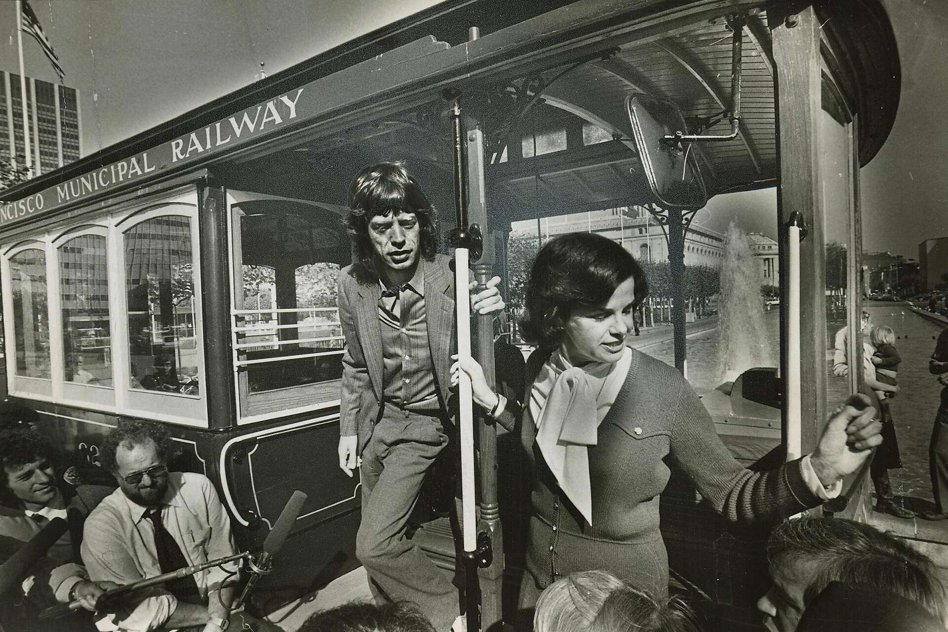 When Mick Jagger joined Dianne Feinstein to save SF’s cable cars