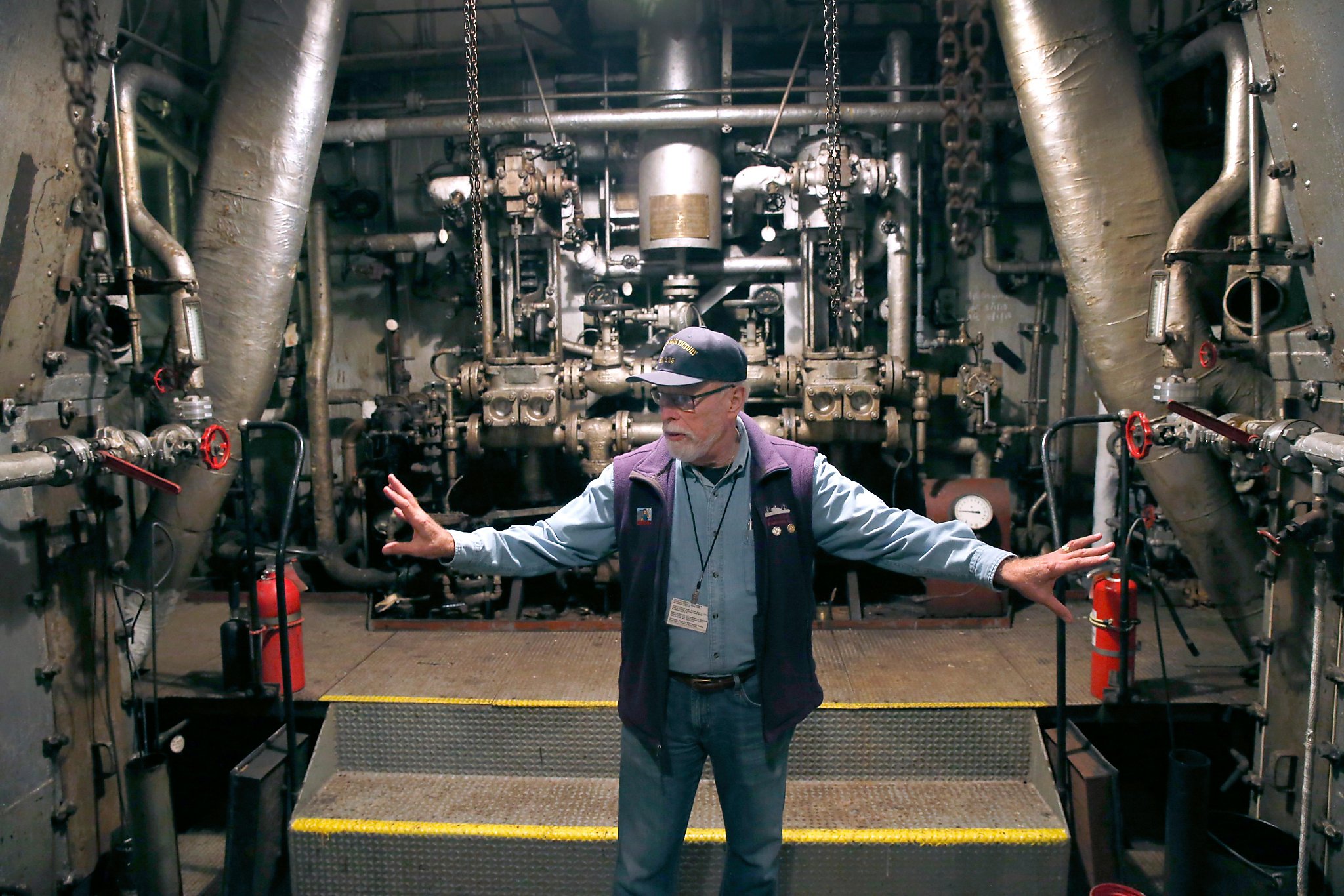 Full steam ahead as WWII ship Red Oak Victory undergoes restoration
