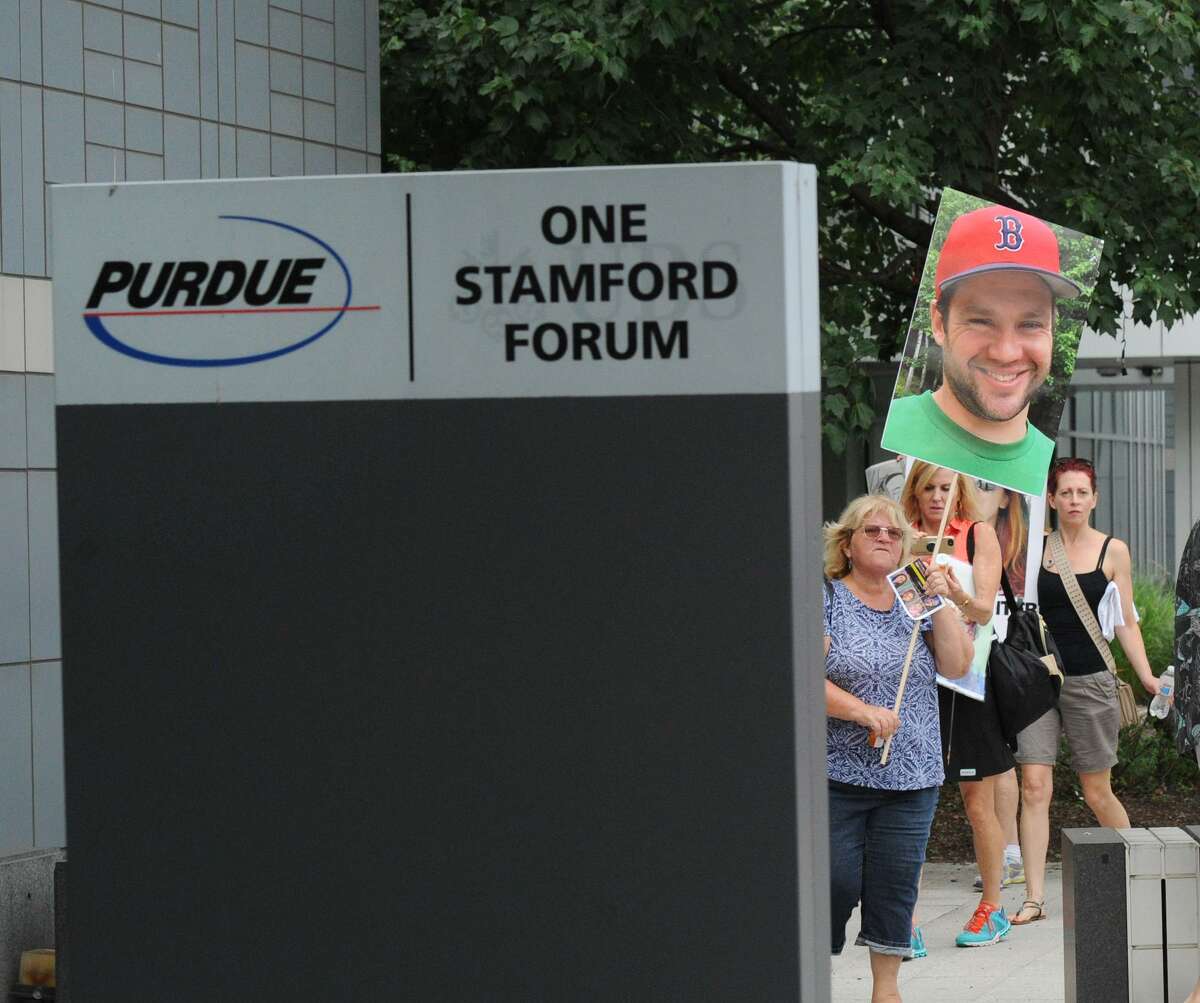 Purdue Pharma grapples with growing protests