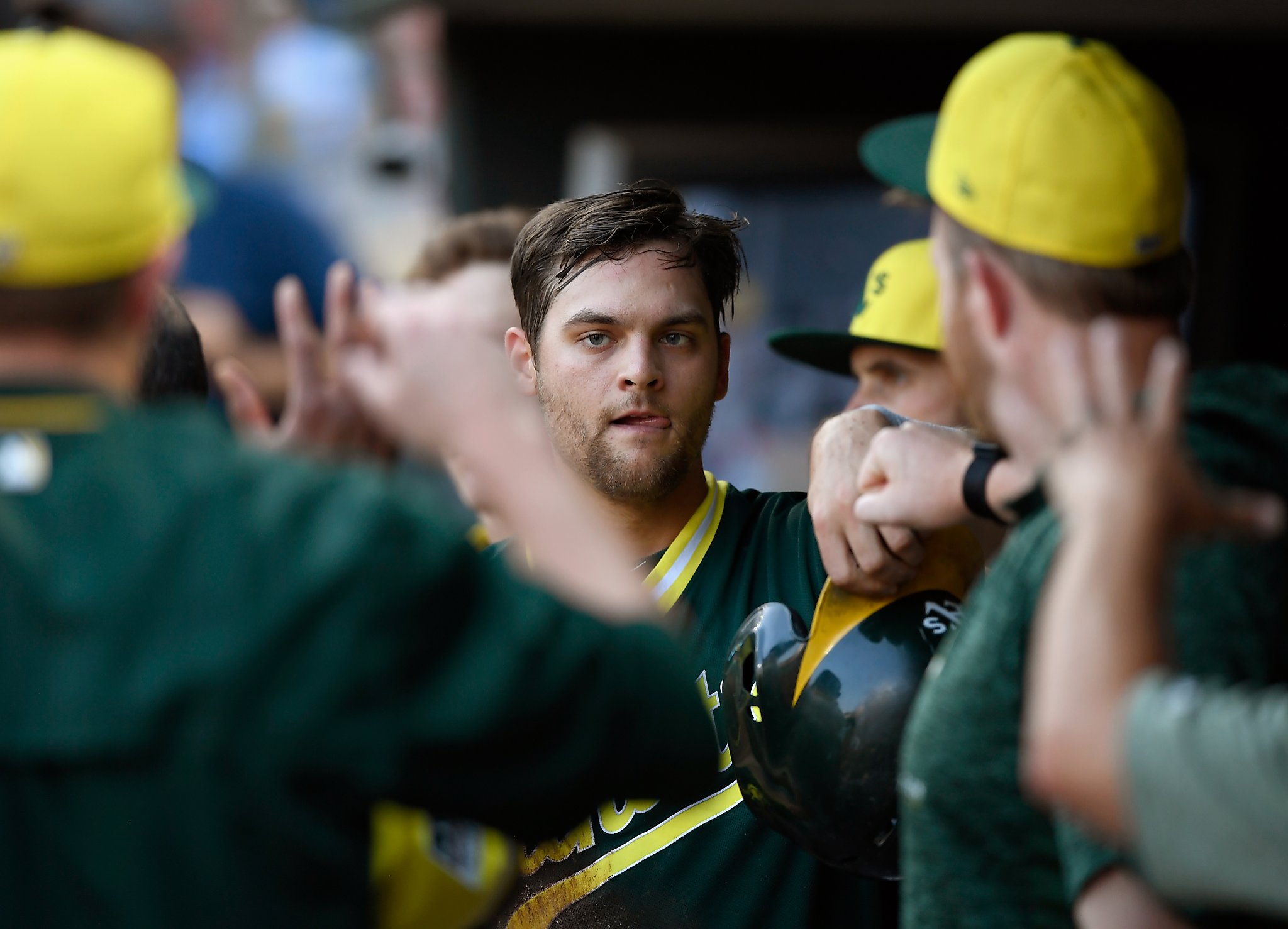 Jonathan Lucroy provides big blast to help A’s beat Twins - SFGate