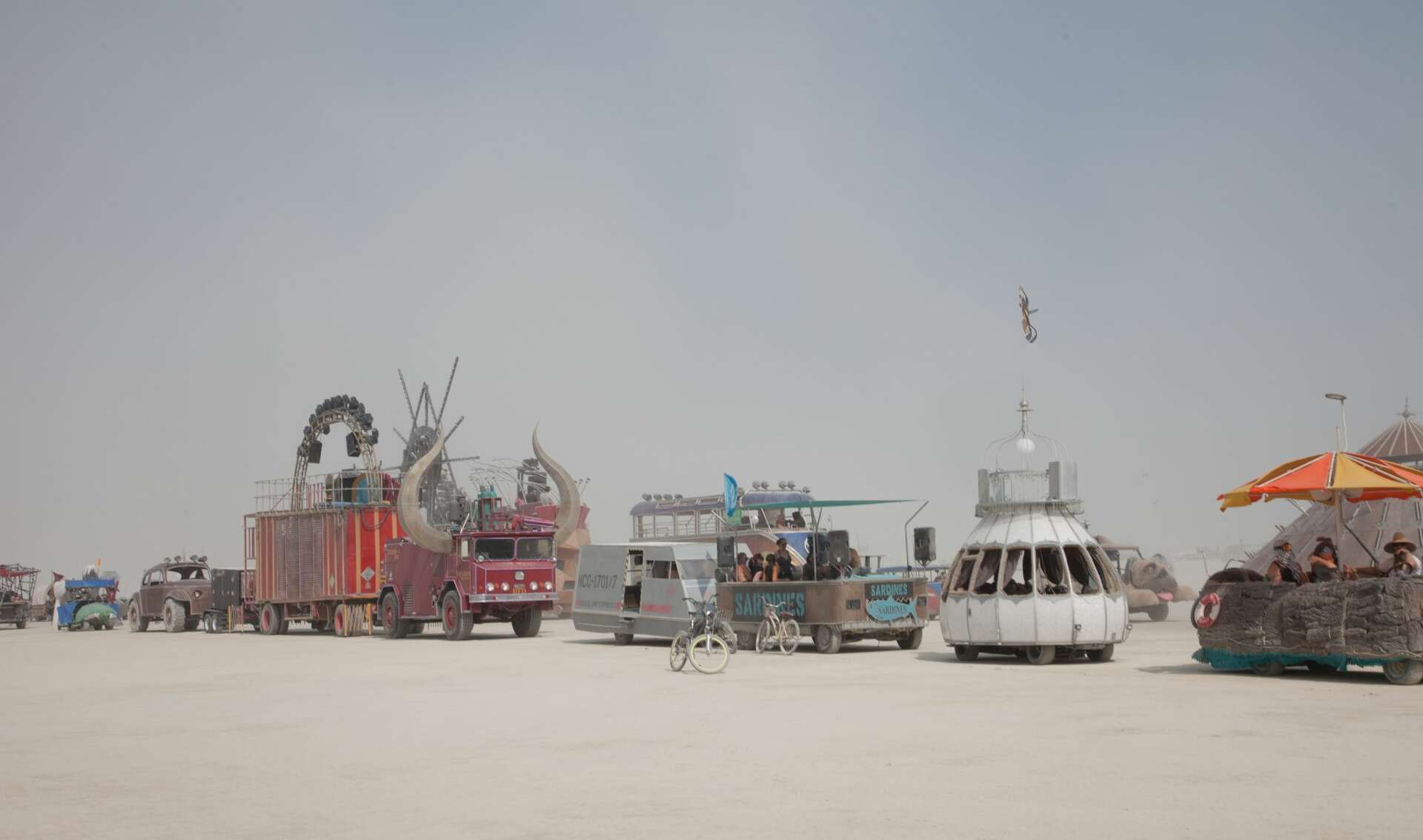 Report: Burning Man attendee falls off 60-foot, climbable art installation