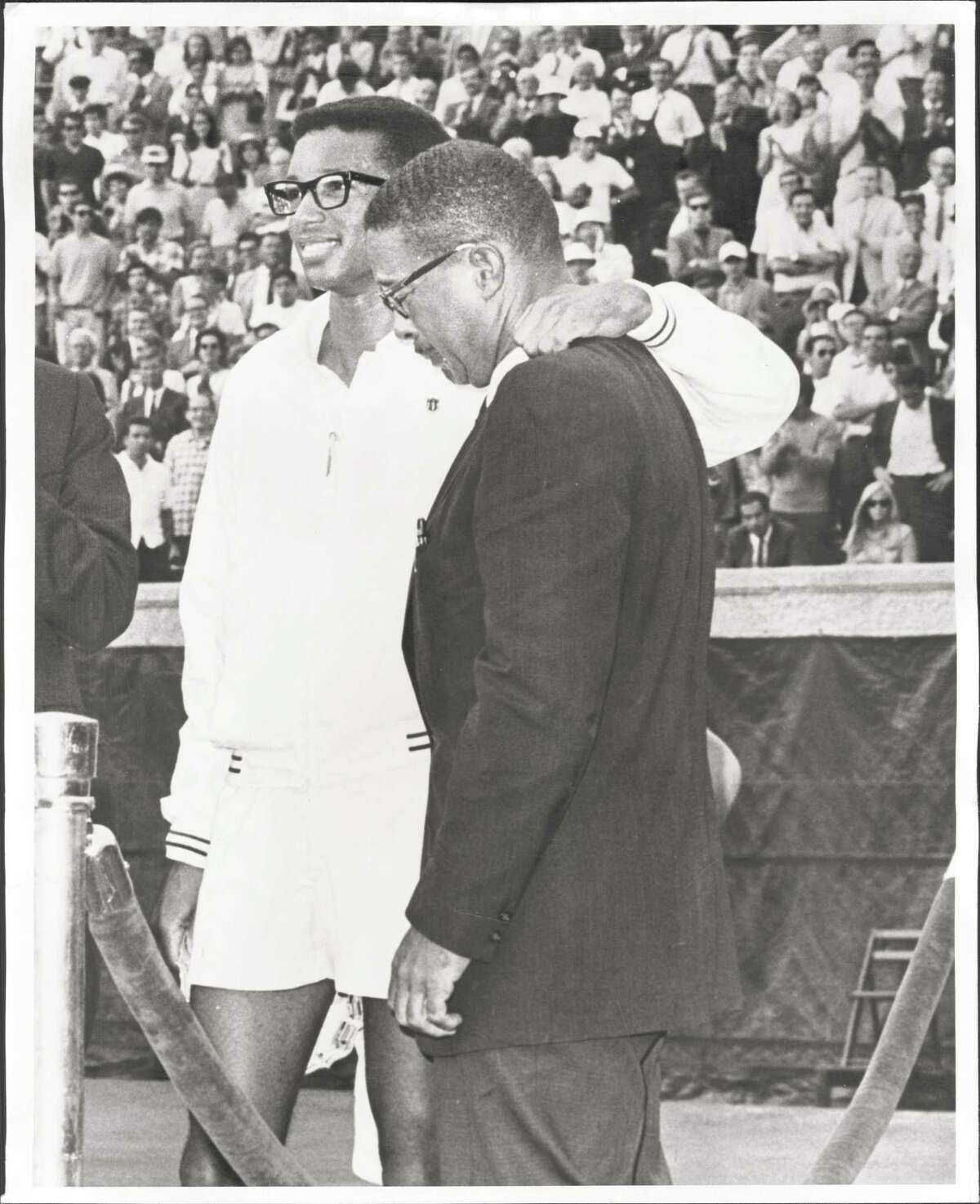 The U.S. Open begins, with memories of Arthur Ashe