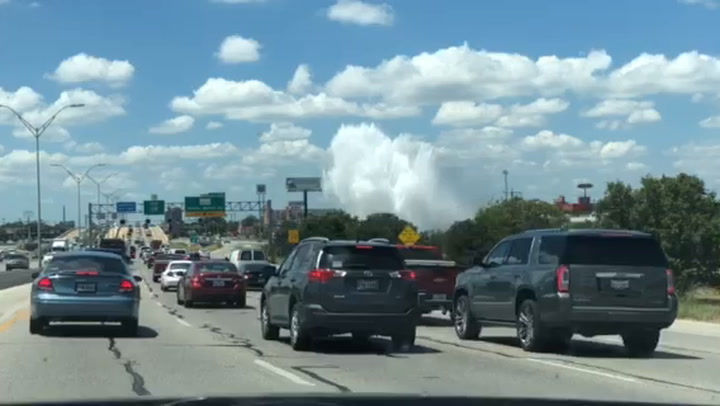 Video, photos show water shooting into air during main break early ...