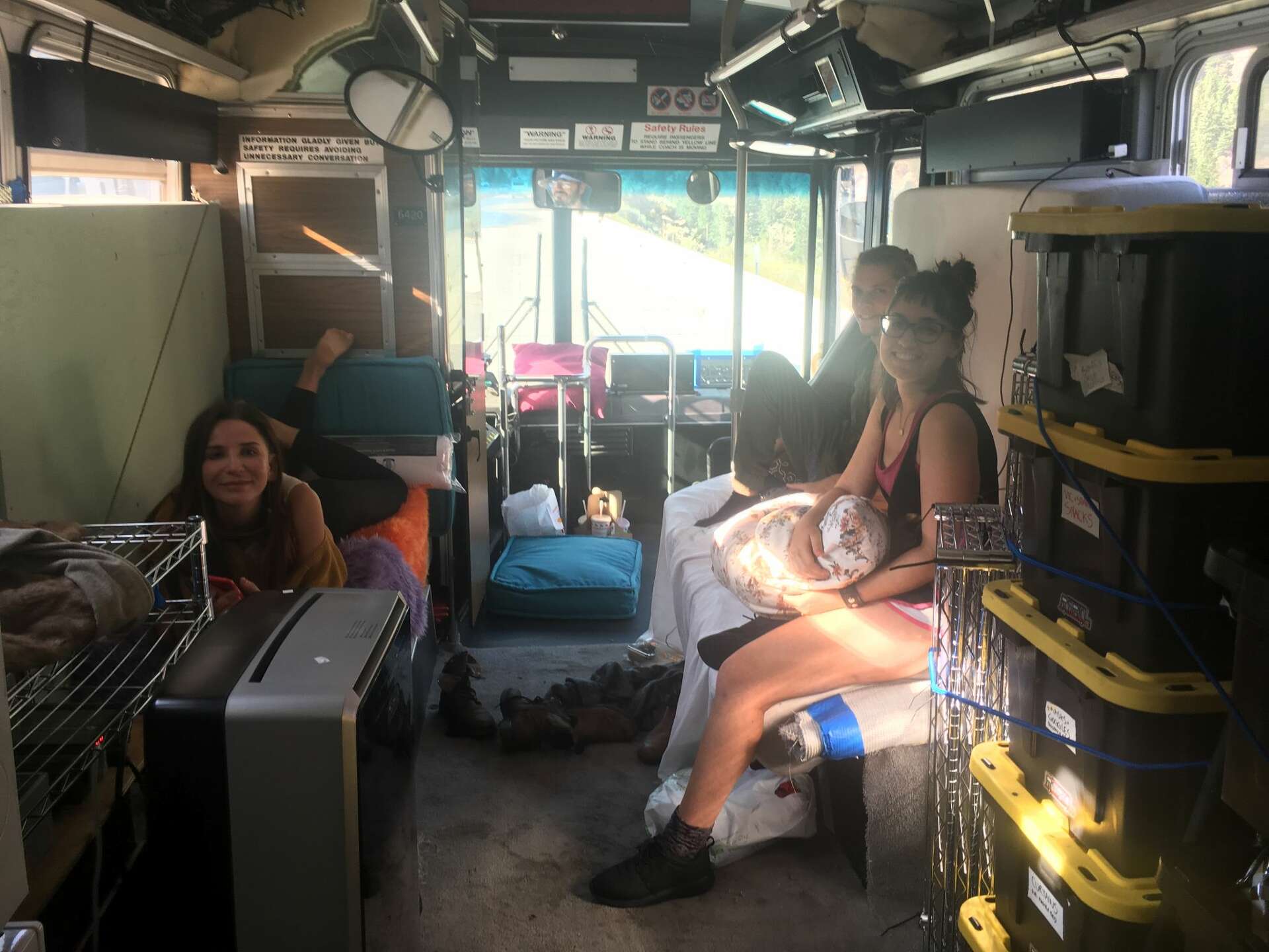 How a 60-ft. Muni bus ended up at Burning Man
