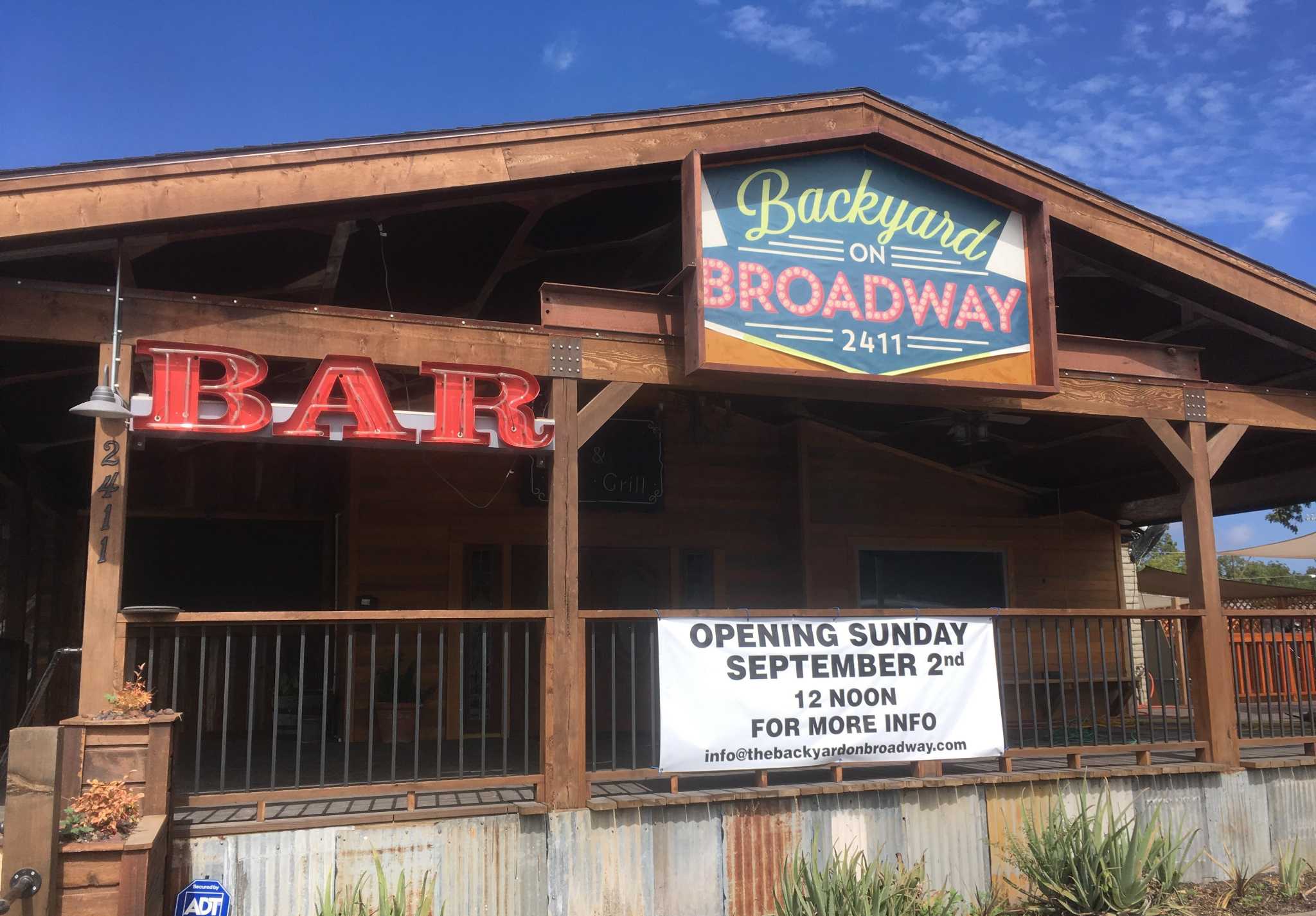 Massive Broadway bar Backyard on Broadway finally will debut Sunday