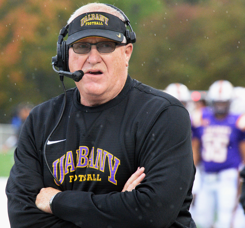 UAlbany football coach happy to have a plan