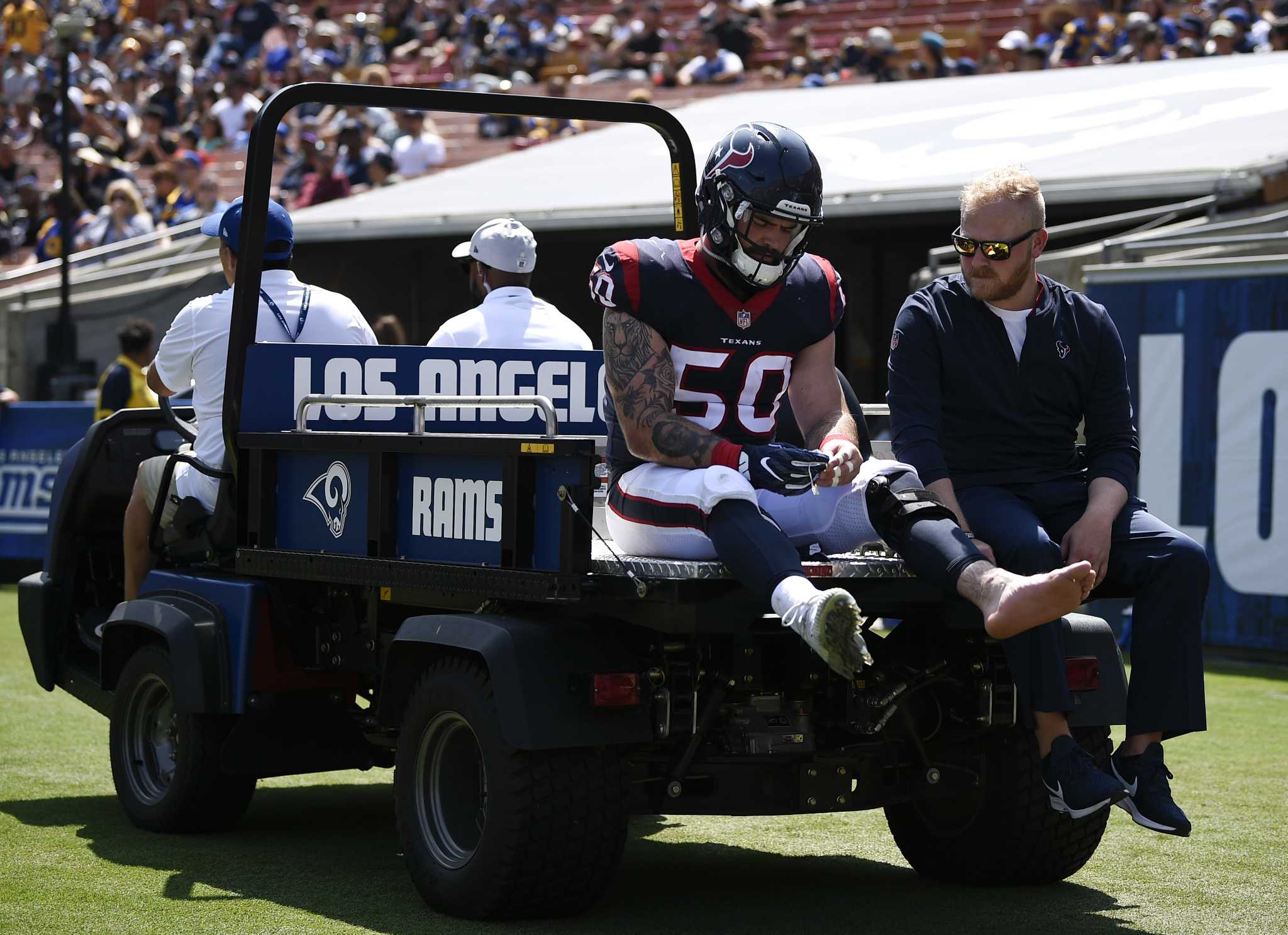 Texans waive LB Ben Heeney after ankle surgery