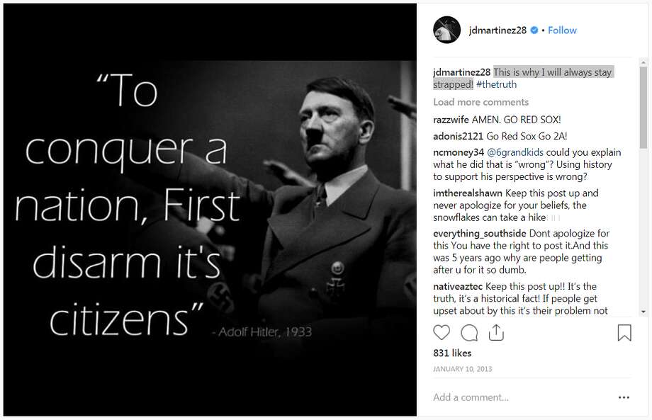 Former Houston Astros player addresses Adolf Hitler image posted on ...
