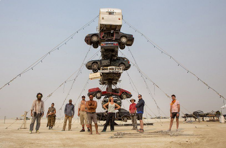 Report: Burning Man attendee falls off 60-foot, climbable art installation