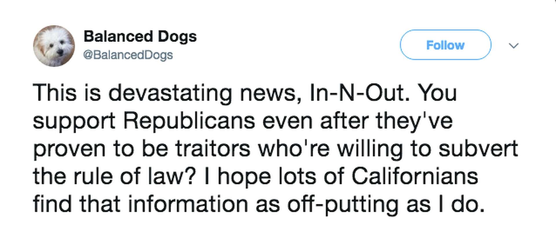 In-N-Out donates $25,000 to California Republican Party, angry Twitter ...