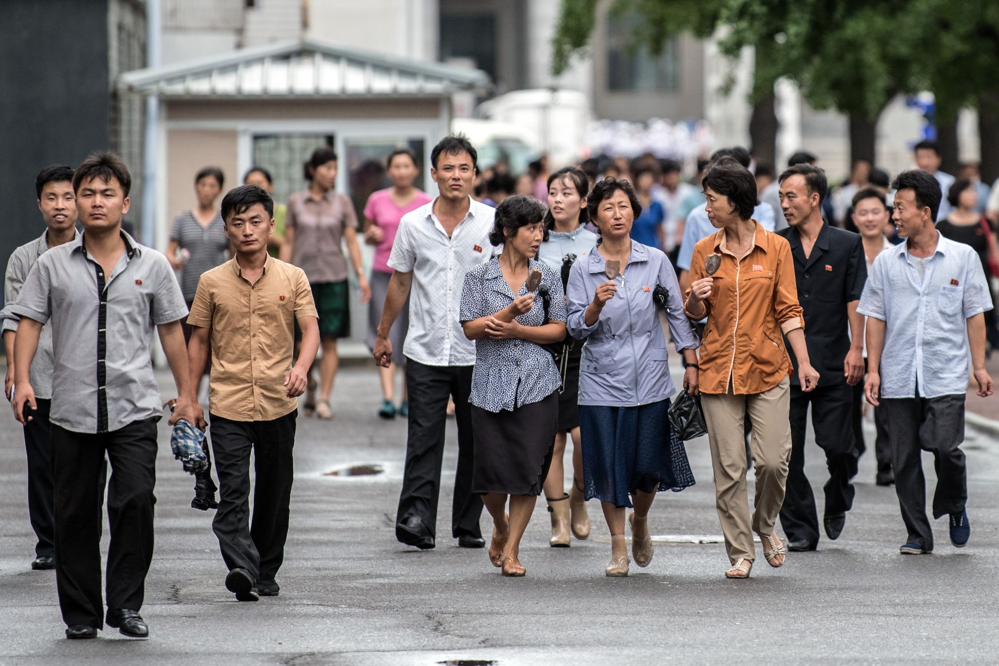 Gallery: Rare images show life inside Pyongyang, North Korea