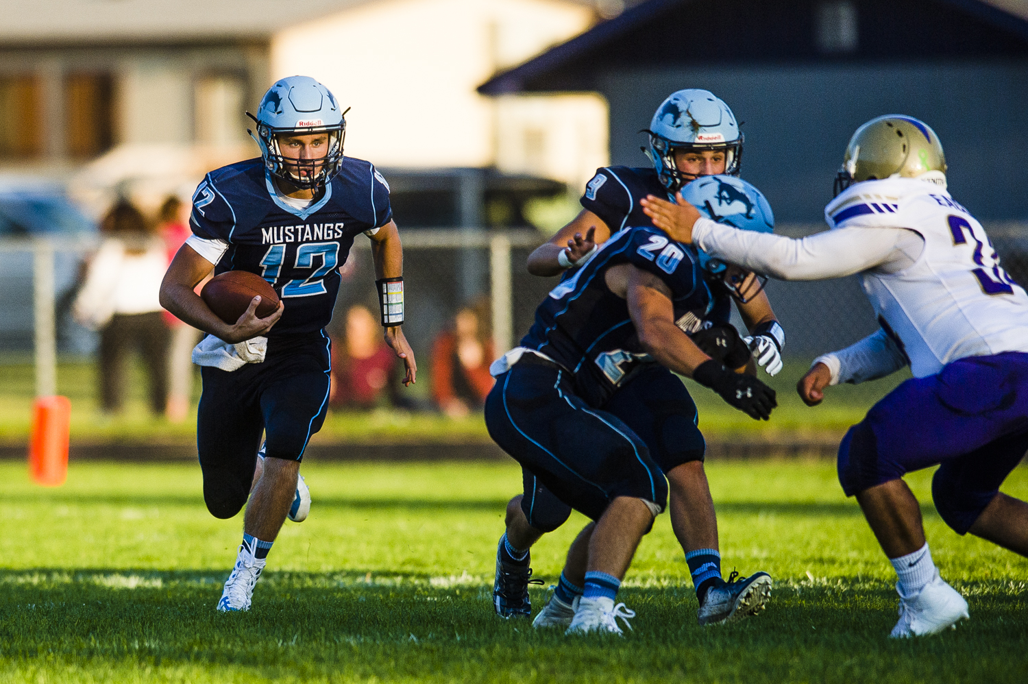 Meridian vs. Farwell football - Aug. 30, 2018