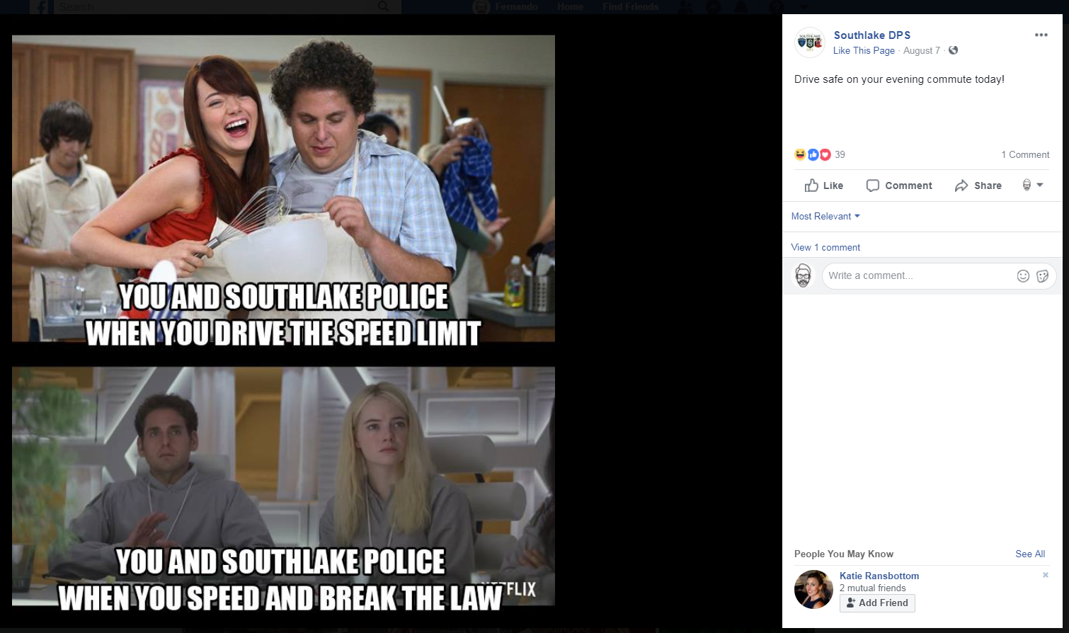 How a Texas police department uses comedy on social media to keep its ...