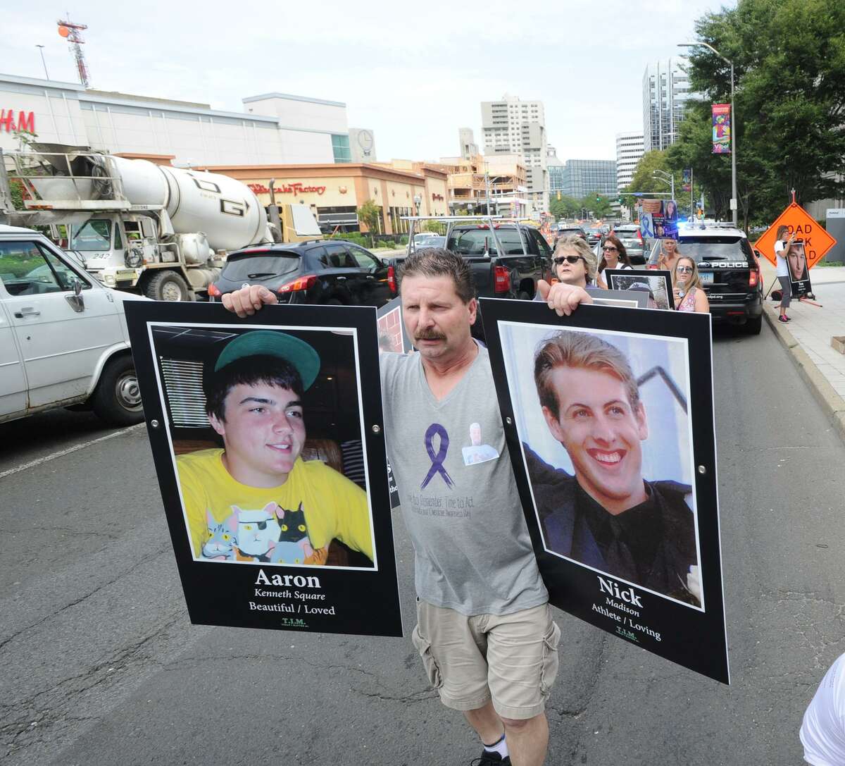 Summer of Purdue Pharma protests comes to close on Overdose Awareness Day