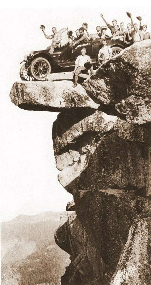 100 years of posing for pics on Yosemite's most dangerous cliffs - SFGate
