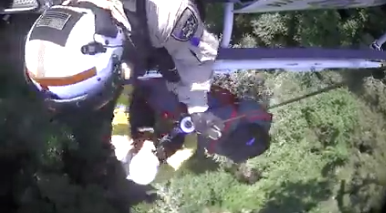 Woman injured in fall off Mount Tamalpais trail, lifted from ravine by helicopter