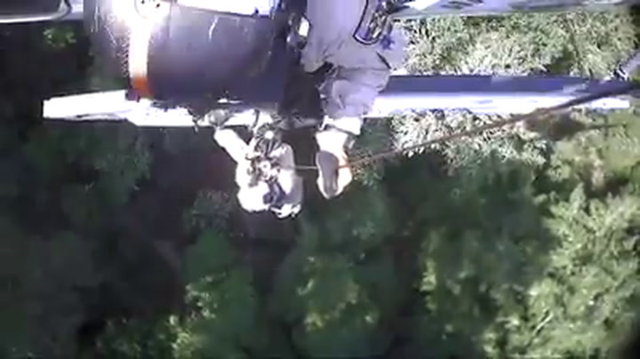 Woman injured in fall off Mount Tamalpais trail, lifted from ravine by helicopter