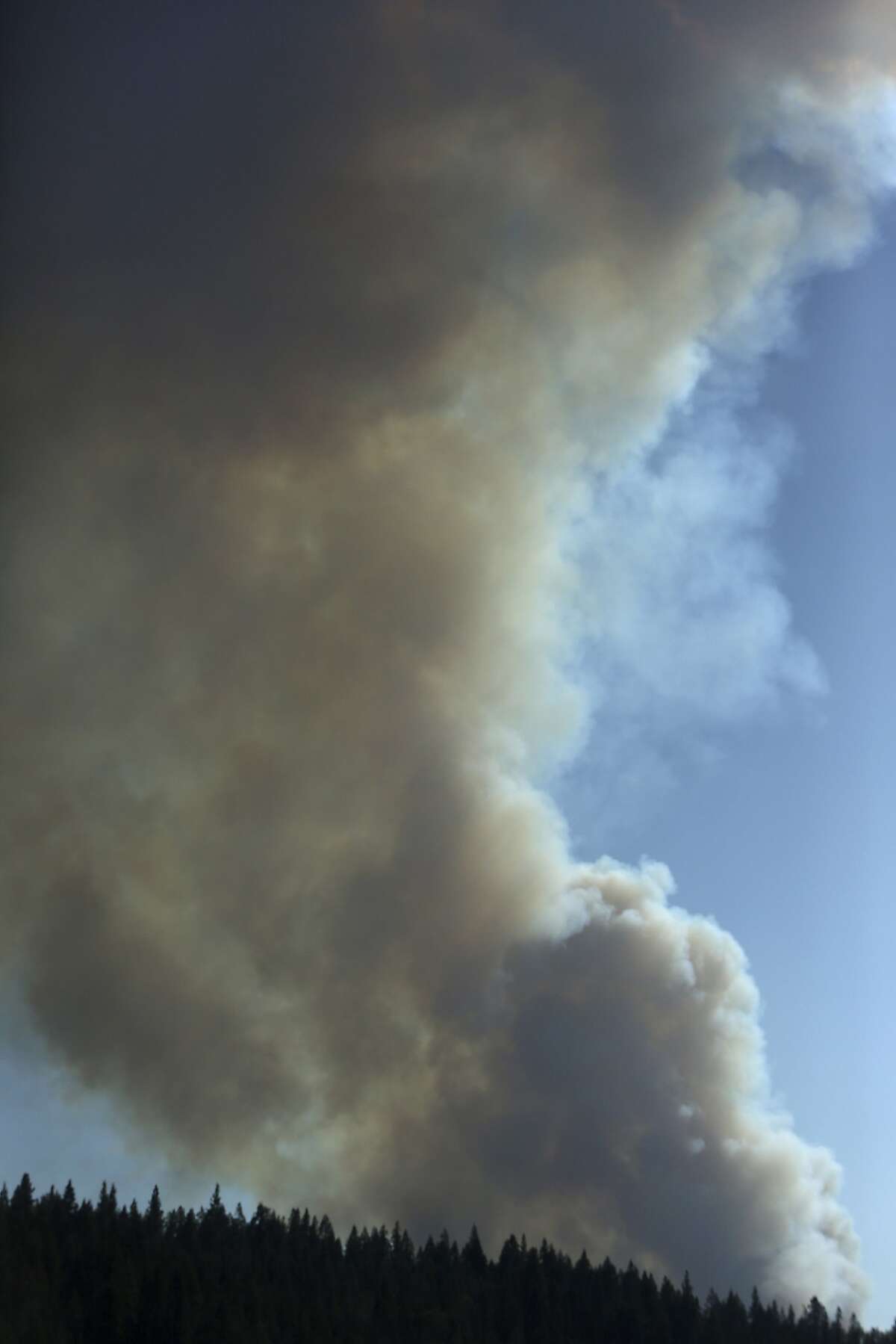 Fire in Tahoe National Forest not as large as initially feared