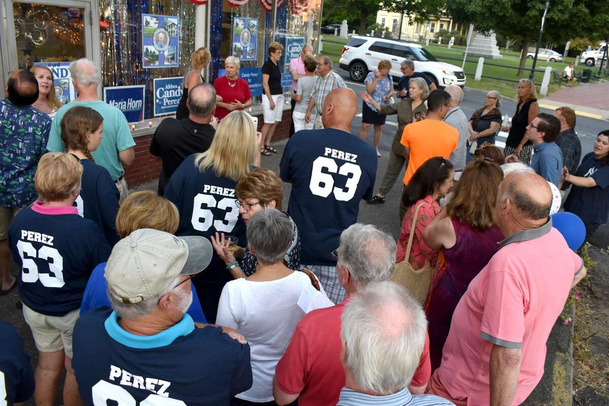 Winsted Democrat Candy Perez opens campaign headquarters for state seat