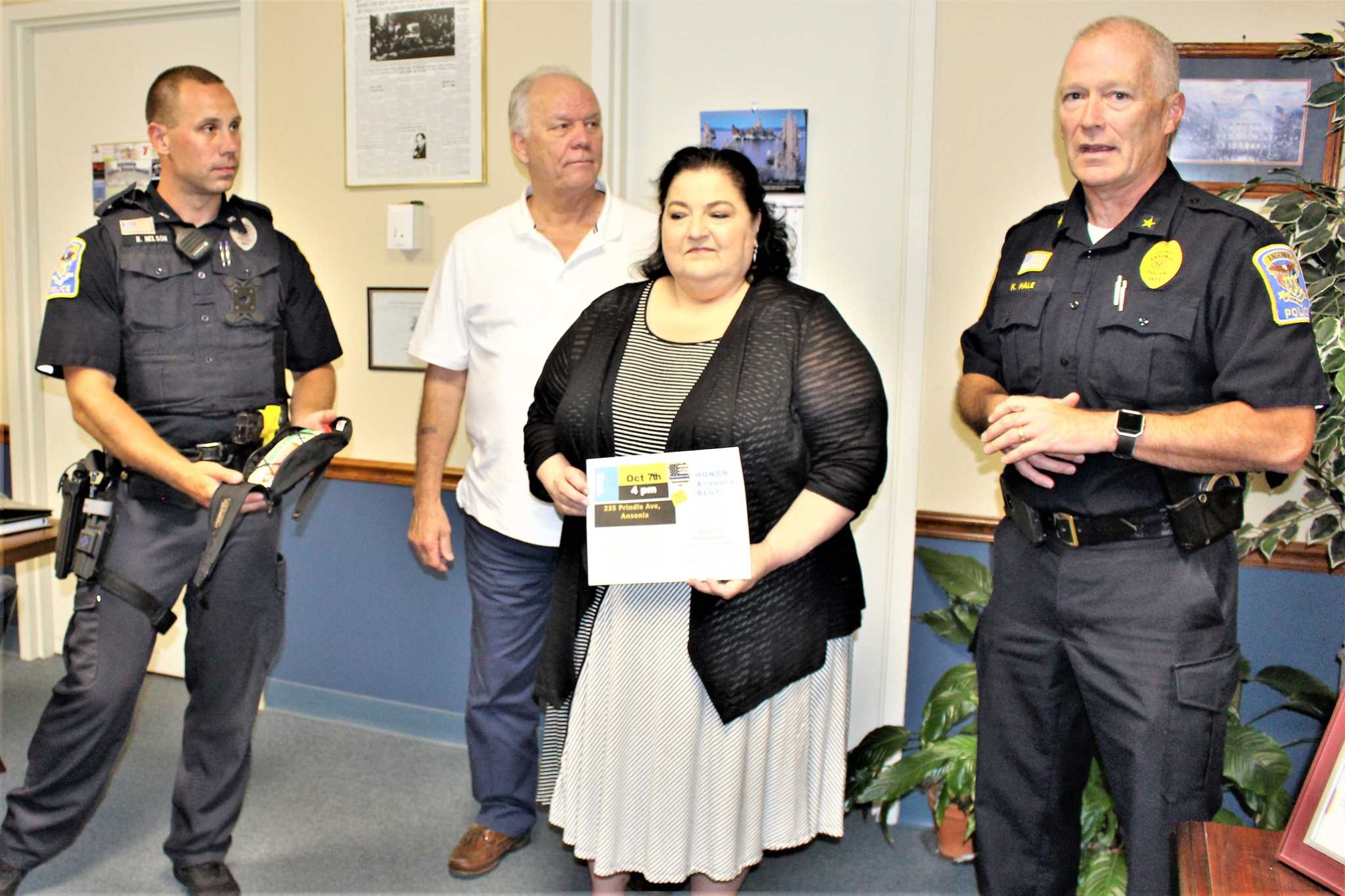 Ansonia cops will be out looking for tips Friday for Tip-A-Cop
