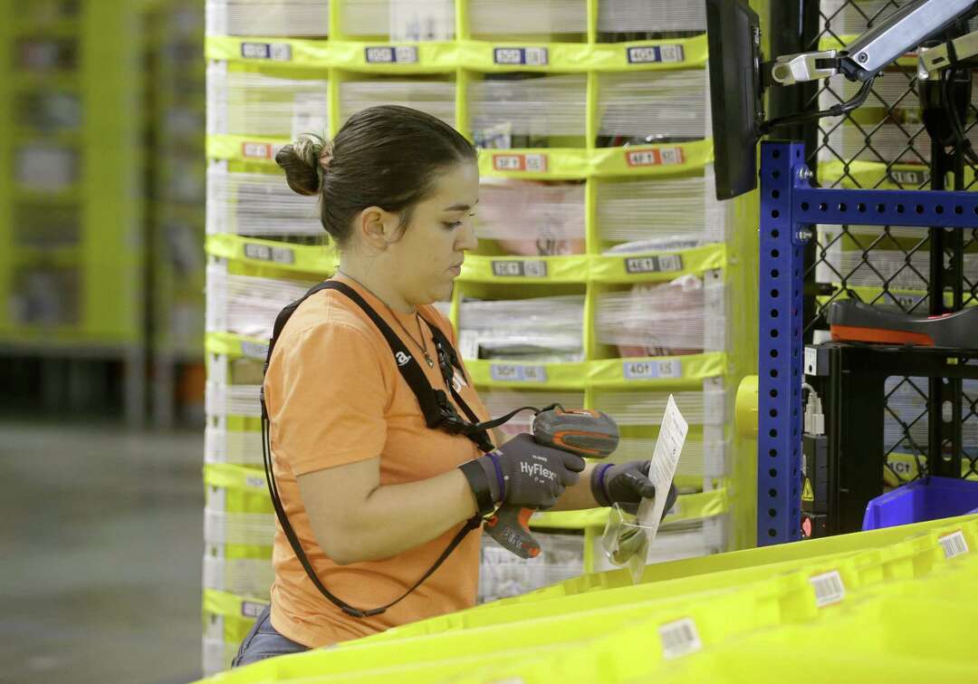 Amazon showcases new fulfillment center in Houston