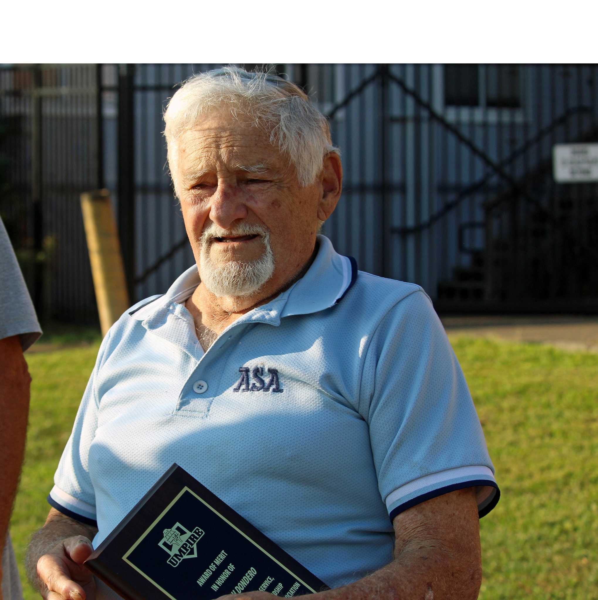 Get to know ... Joe Dondero, Fairfield’s 90-year-old umpire