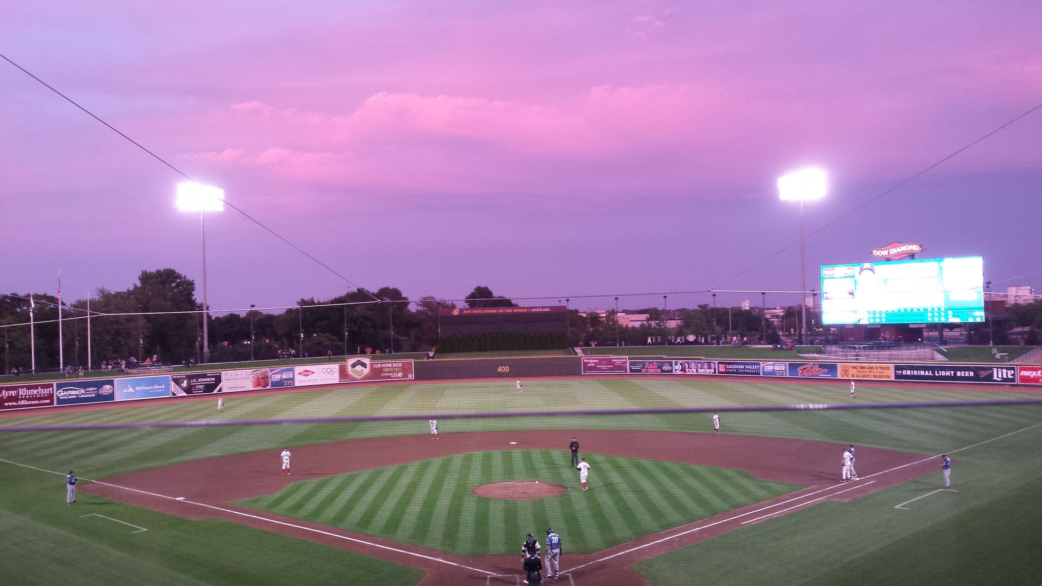 Scenes from the Loons' final game of 2018 at Dow Diamond