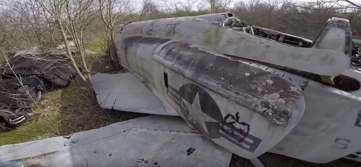 Mysterious warplane graveyard uncovered in Central Texas