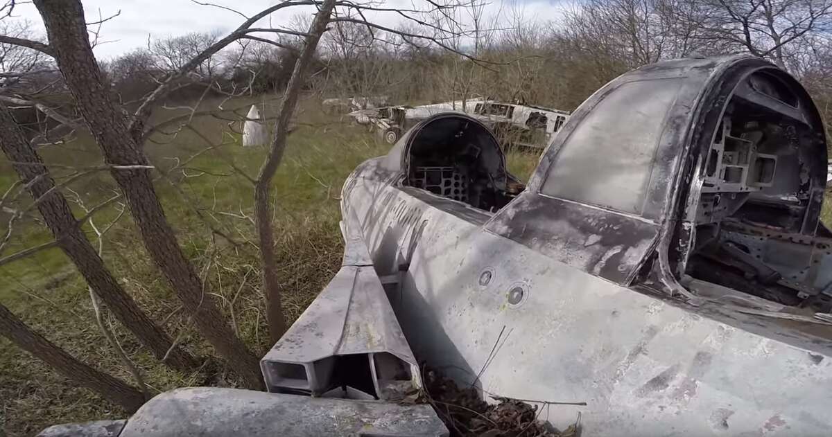 Mysterious warplane graveyard uncovered in Central Texas