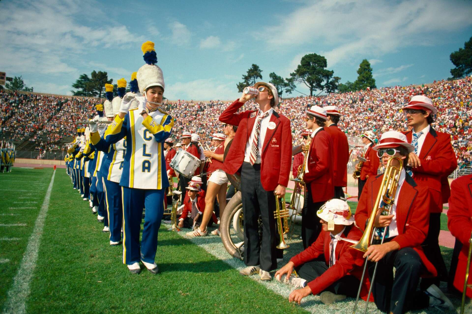 What made Stanford the most banned marching band in the country