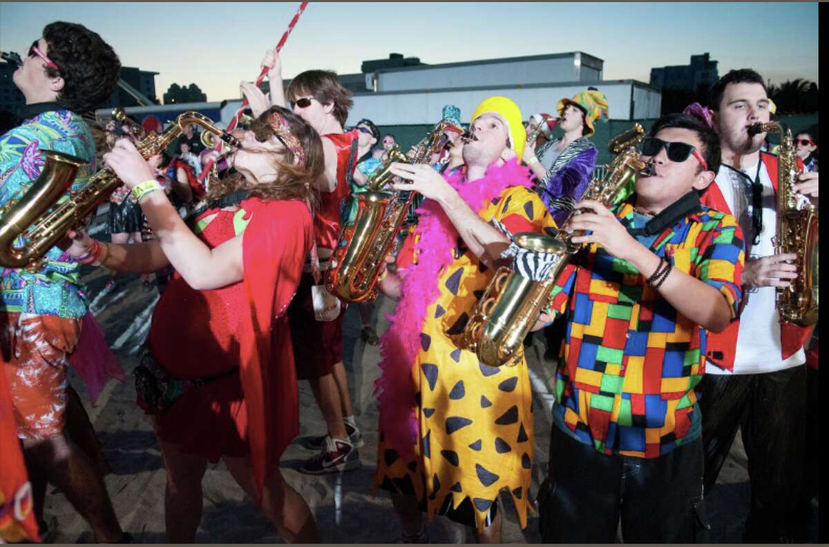 What made Stanford the most banned marching band in the country