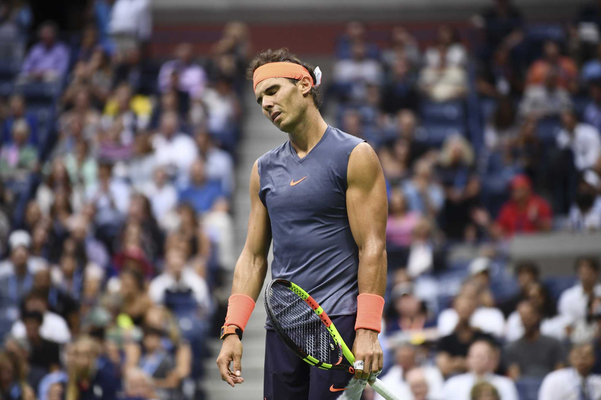 Knee injury, del Potro stop Nadal