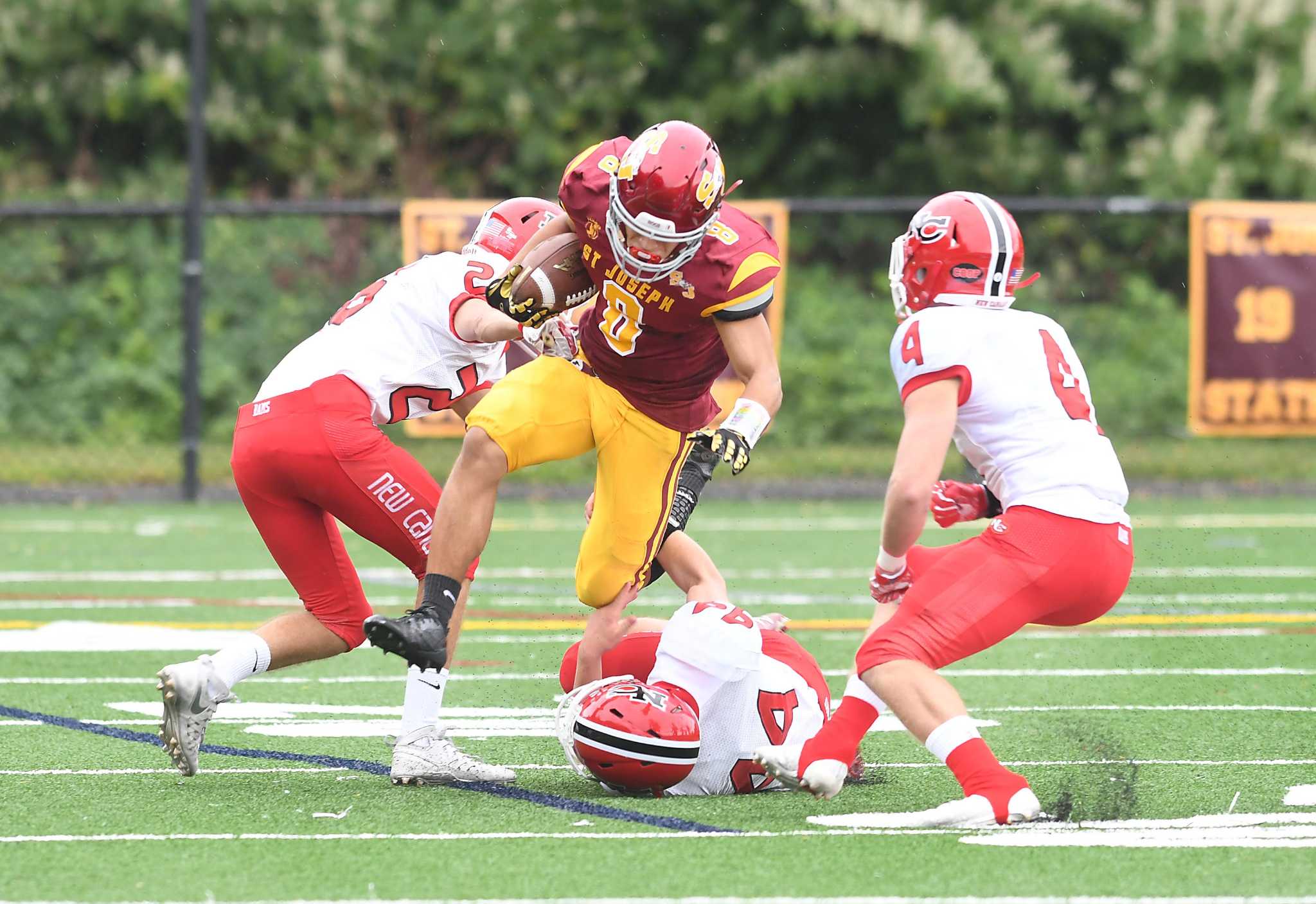 St. Joseph dominates New Canaan in early showdown