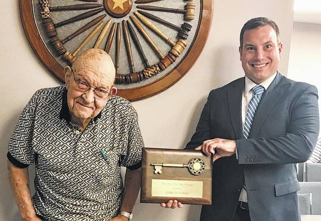 Village honors Gotschall