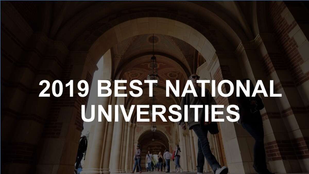US News National Top 25 University Rankings 2019