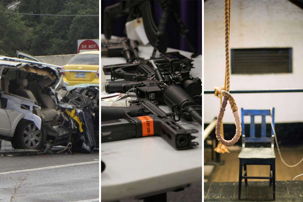 Shotguns, brass knuckles & hoax bombs: Weapons violent San Antonio ...