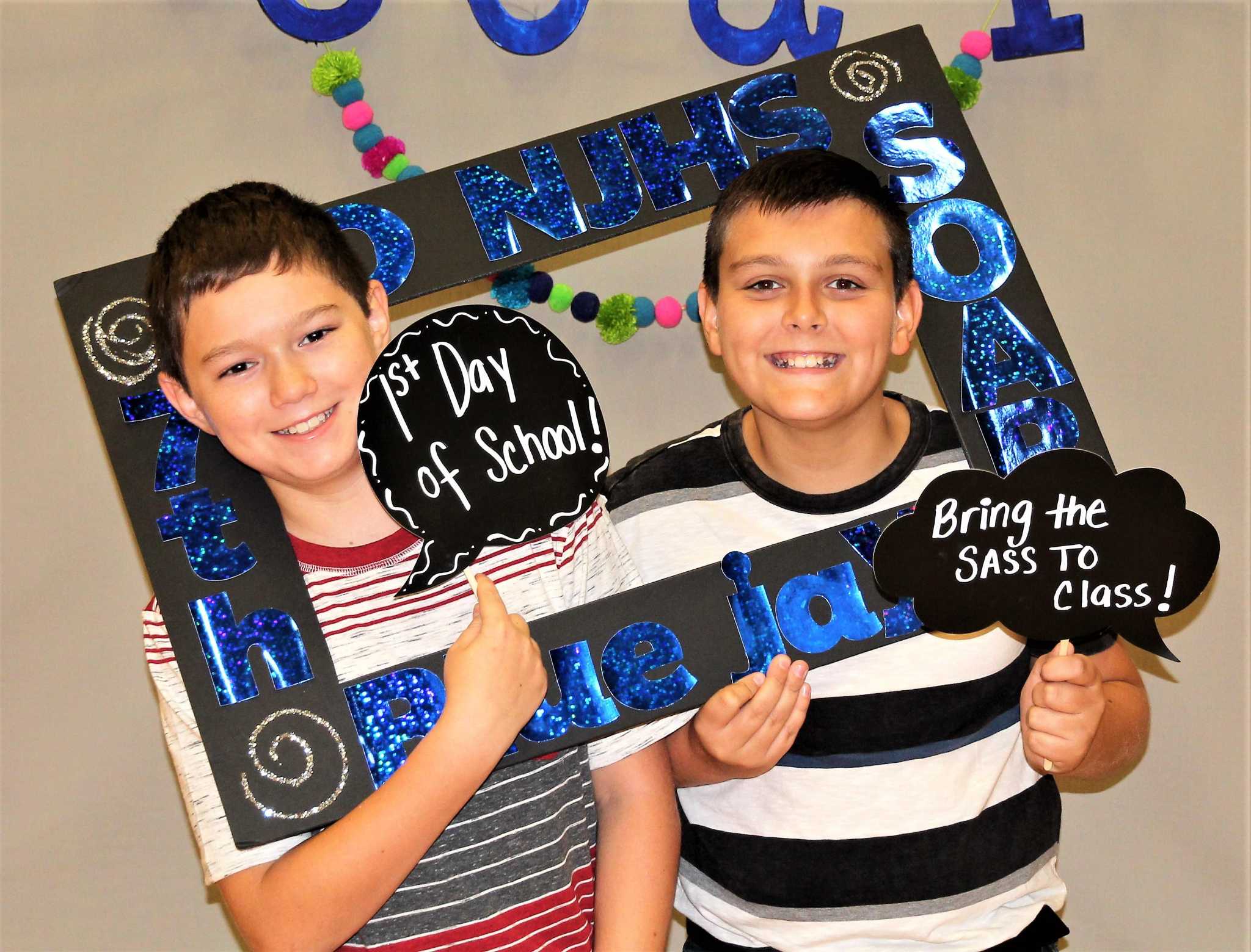 First day of school at Needville Junior High