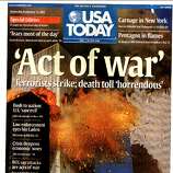 Photos: Newspaper front pages show day after 9/11 terror attack - San ...