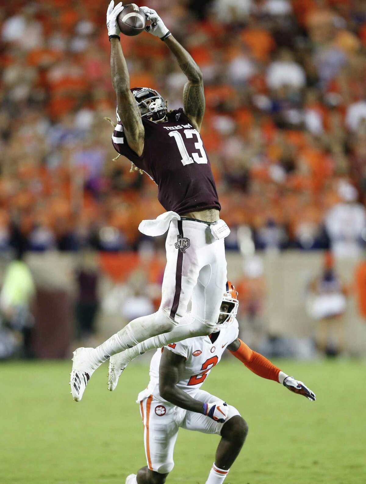 Kendrick Rogers becoming a weapon in Aggies passing game
