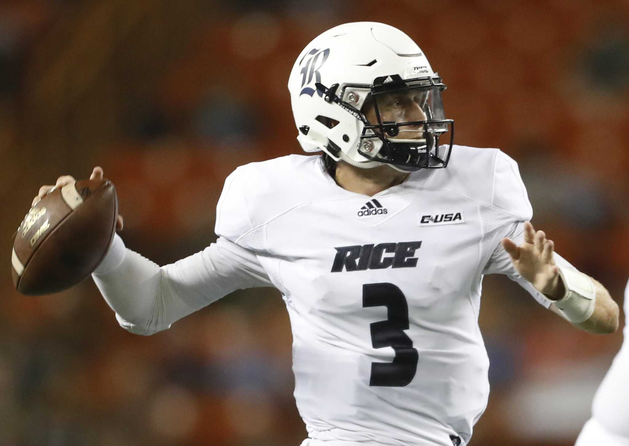 Shawn Stankavage settles in as Rice’s starting QB