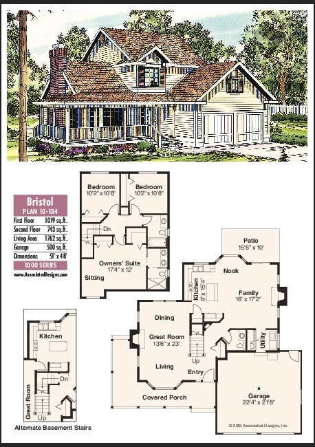 House plans: The Bristol