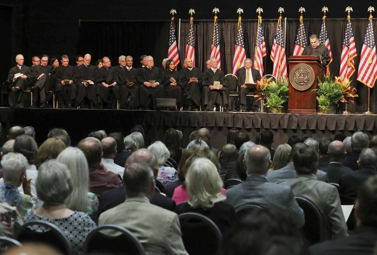 Counts formally sworn in as US district judge
