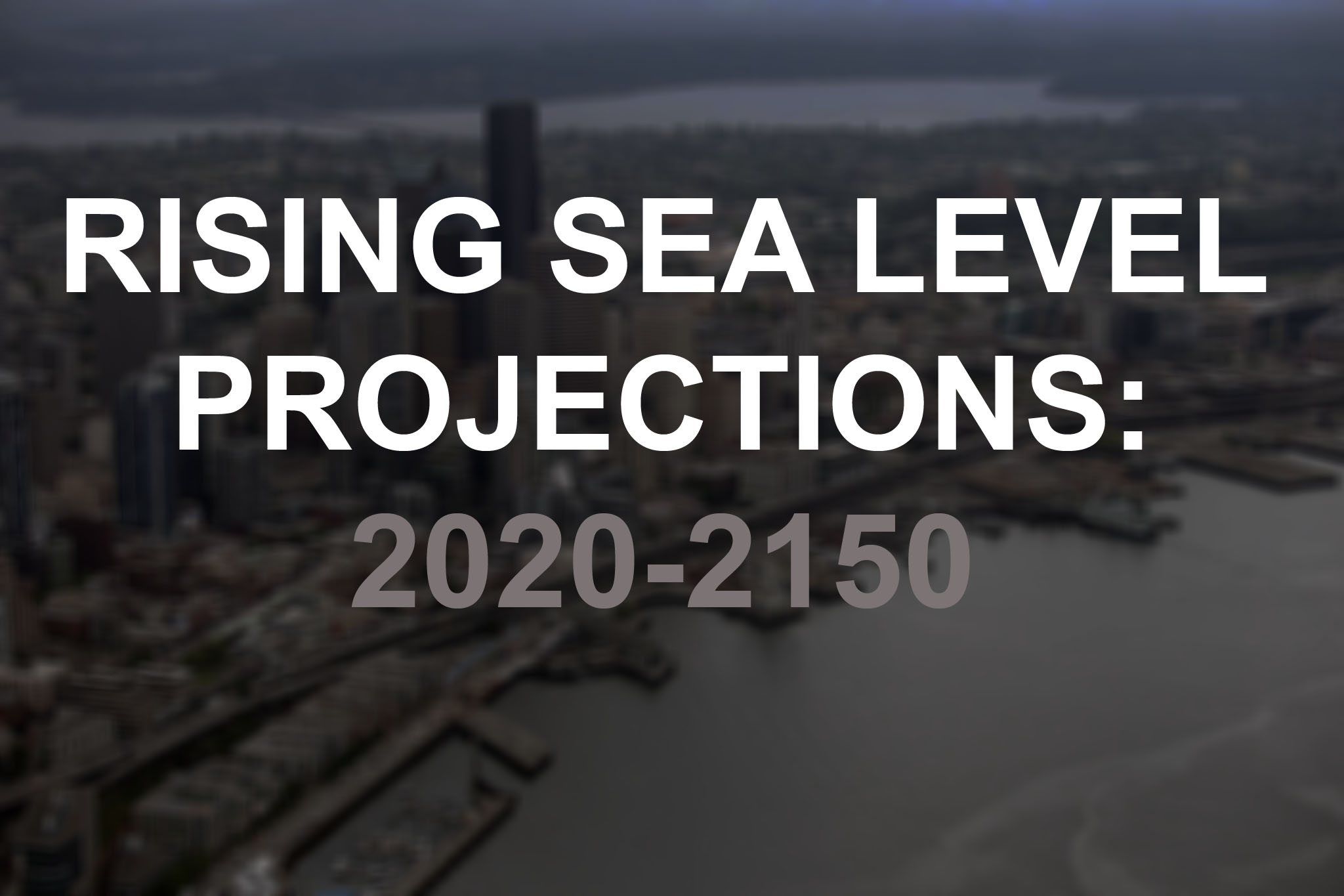 Washington sea level rise: How much will your city go under water ...