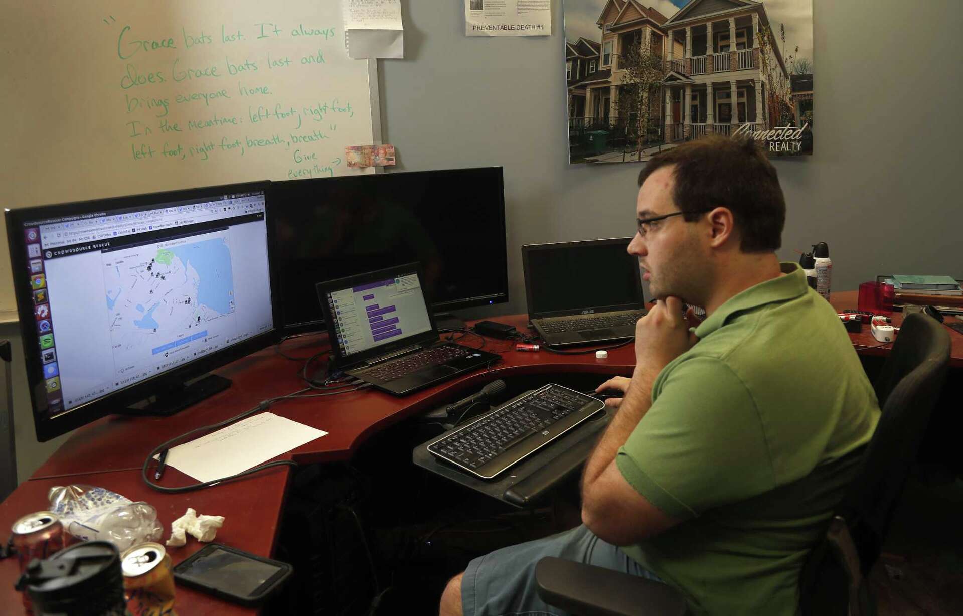 Rescue website, born of Harvey, now brings help for Florence